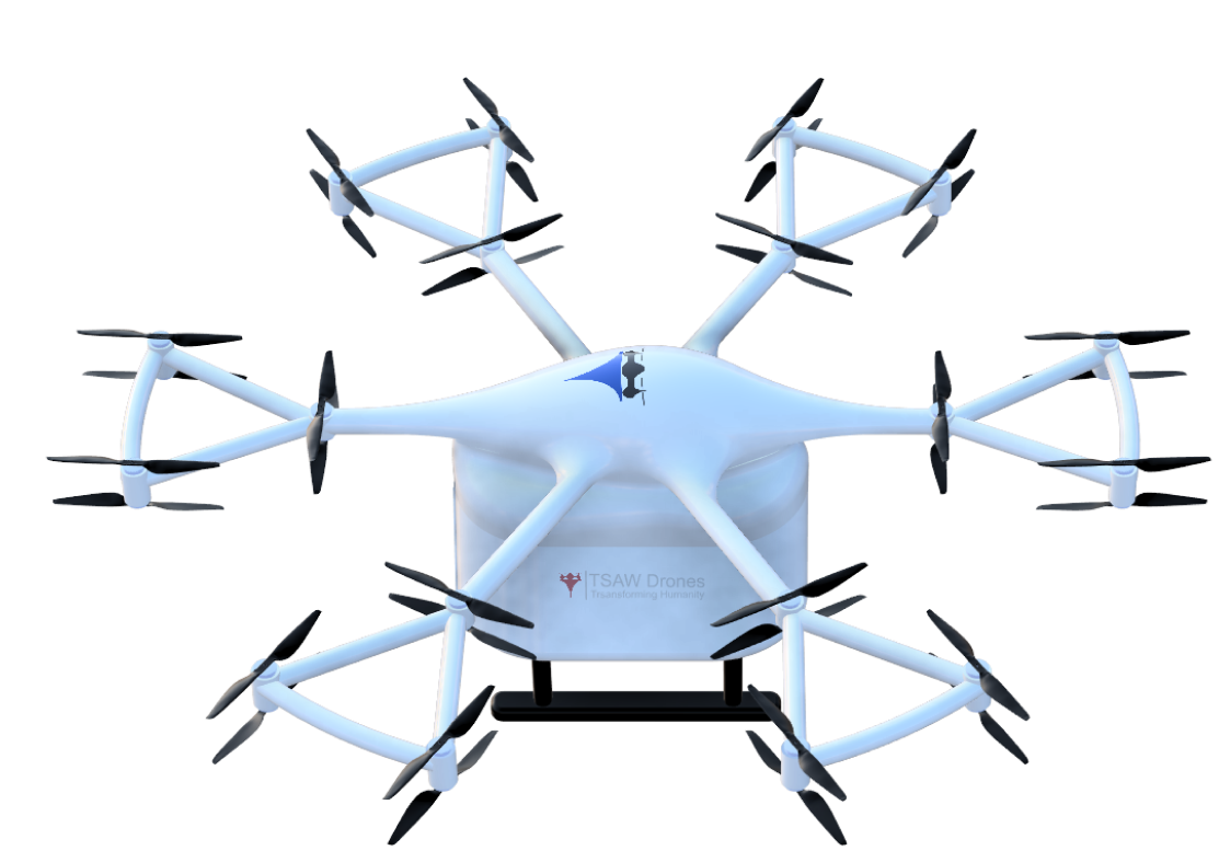 TSAW Drones is navigating the future of logistics in India | Enabling ...
